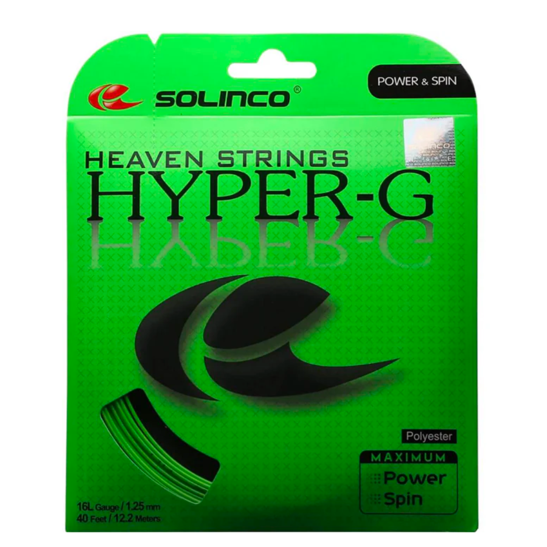 Cuerda Solinco Hyper-G 16L 1.25 – Set Point Chile